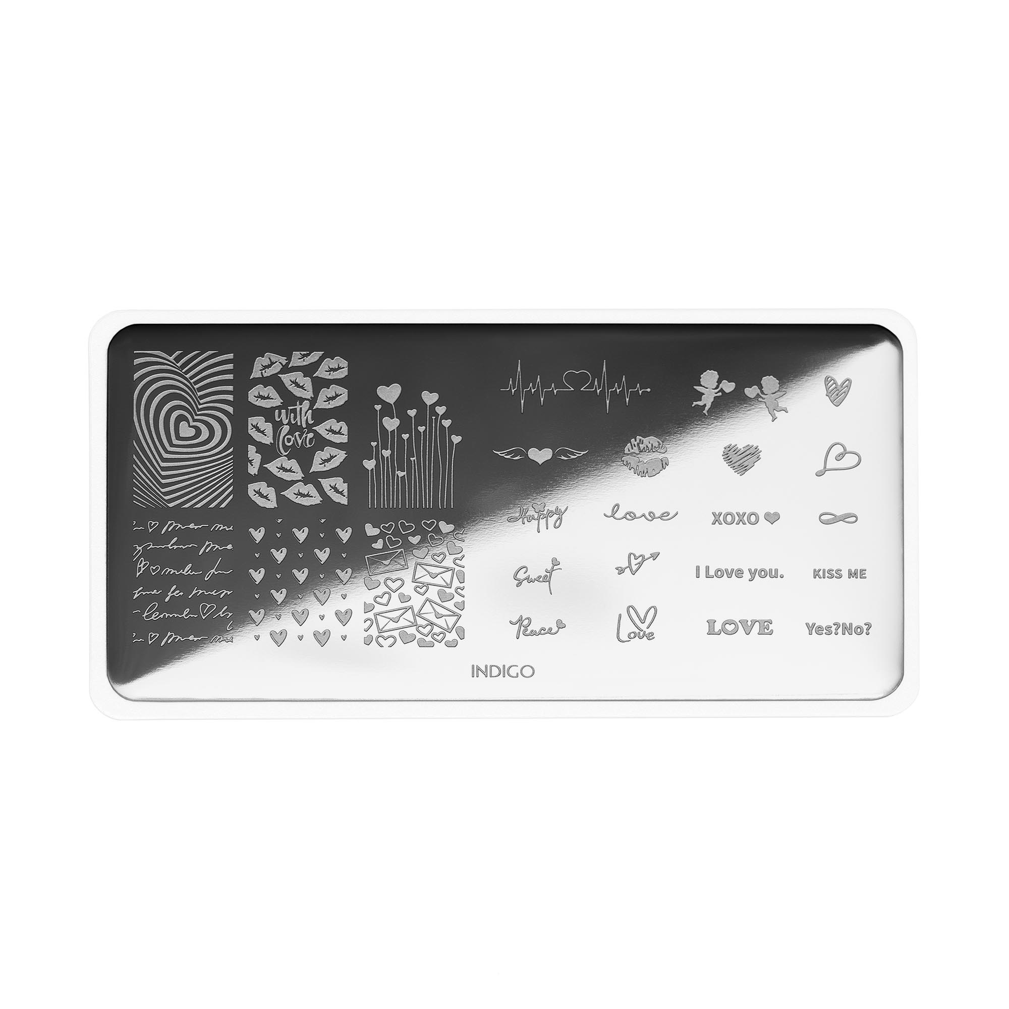 Indigo Stamping Plate 05 VALENTINE’S DAY – Indigo Tønsberg