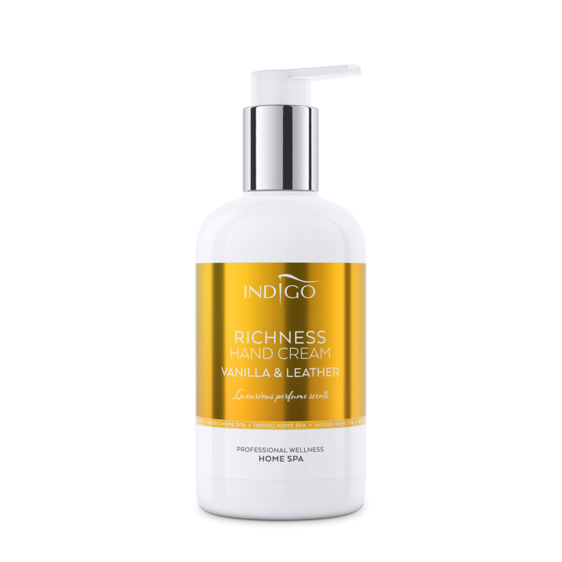 Vanilla & Leather Hand Cream 300ml – Indigo Tønsberg