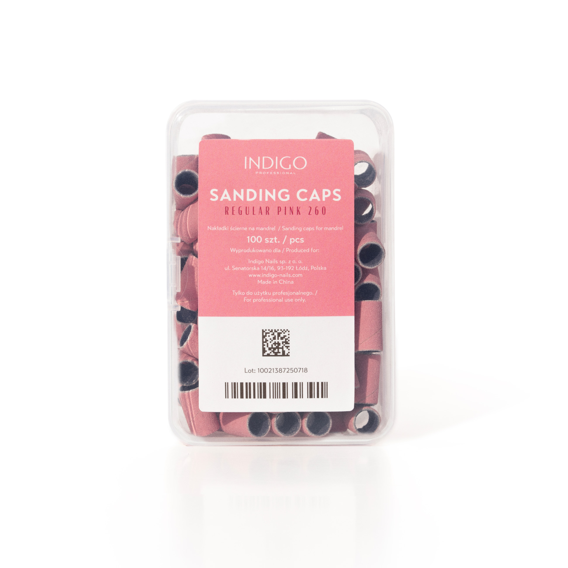 Sanding Caps Regular Pink 260 – Indigo Tønsberg